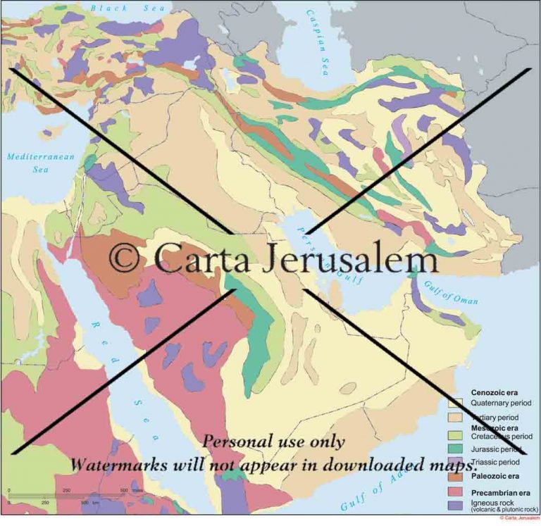 Geology Of The Middle East - Biblewhere