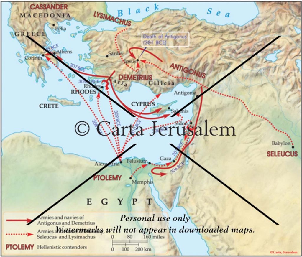 The Wars Between Antigonus I And The Diadochi Of Alexander, 315-301 BCE ...