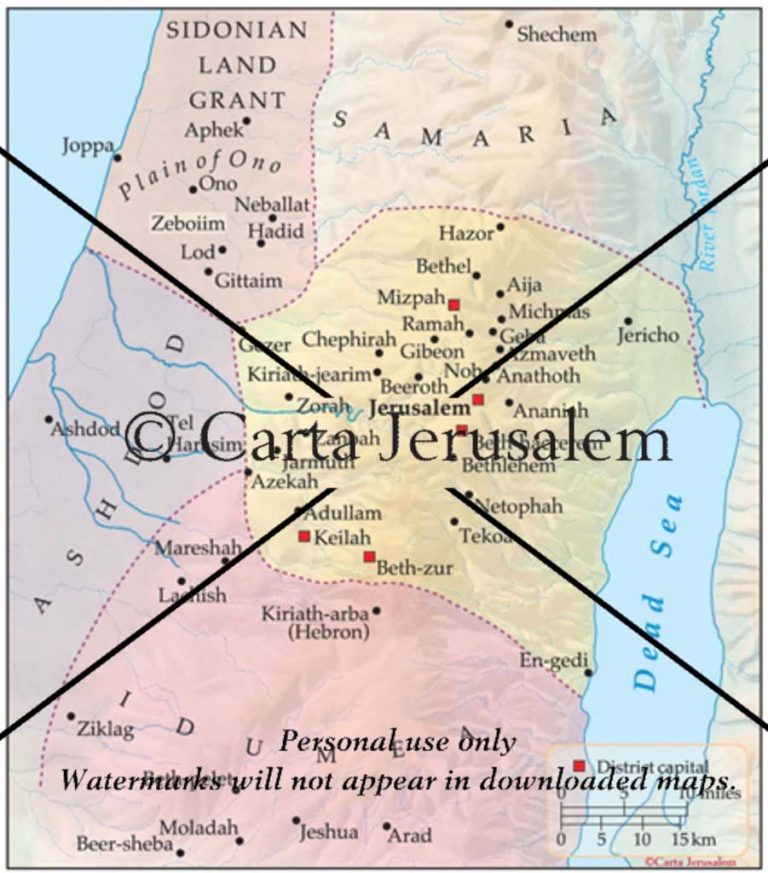 The Province Of Yehud - Biblewhere