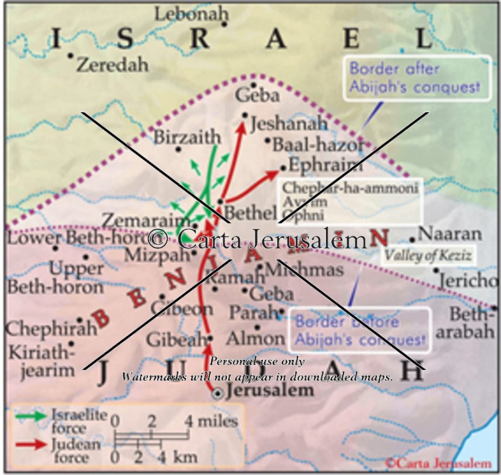 Abijah’s Conquest, C. 911 BCE - Biblewhere