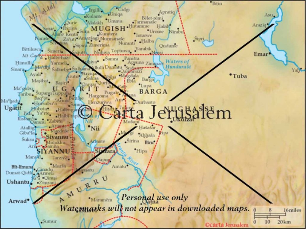 Kingdom Of Ugarit And Its Immediate Neighbors - Biblewhere